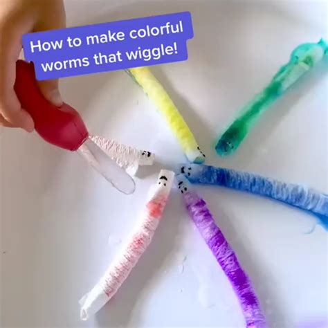Tissue Paper Worms Artofit