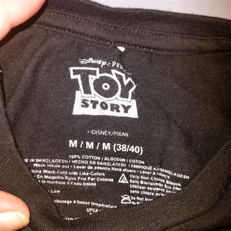 Disney Shirts Toy Story Black Tshirt Size M 384 Poshmark