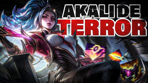Esta AKALI Da MIEDO 100 De WIN RATE En DUELOS En HIGH ELO YouTube