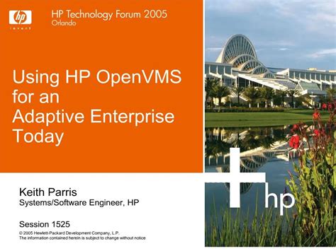 Ppt Using Hp Openvms For An Adaptive Enterprise Today Powerpoint