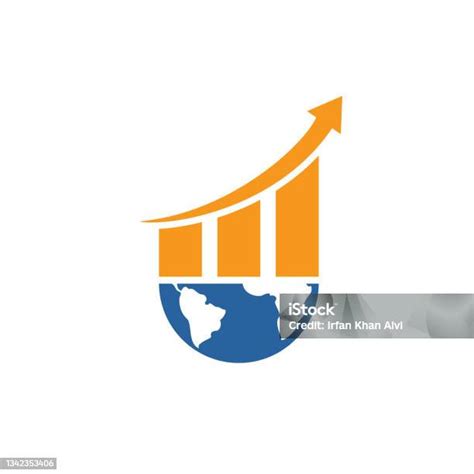 세계 통계 벡터 로고 디자인 템플릿 세계 금융 로고 디자인 개념 0명에 대한 스톡 벡터 아트 및 기타 이미지 0명 개발 경제 Istock