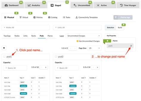 Change Pod Name Apstra Juniper Networks