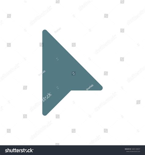 Cursor Icon Web Interface Stock Vector Royalty Free Shutterstock