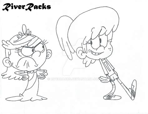 Lola And Lynn Loud By Riverracks On Deviantart