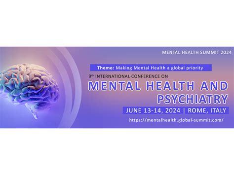 9th International Conference On Mental Health And Psychiatry