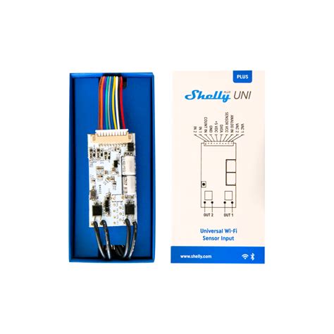 Shelly Plus Uni Shelly Store Uk Smart Home Automation