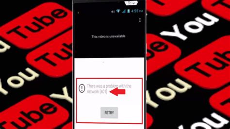 Fix Youtube Error There Was Problem With The Network 401 In Android