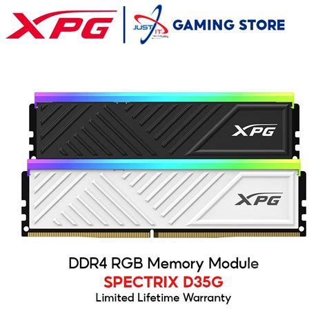 ADATA XPG SPECTRIX D G GB GB DDR MHZ MHZ RGB MEMORY RAM BLACK WHITE