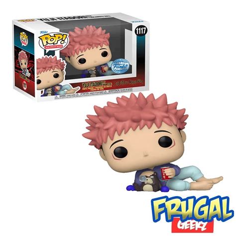 Funko Pop Anime Yuji Itadori With Tsukamoto Doll Special Edition