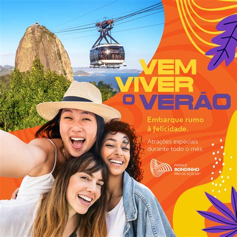 Vem viver o verão no Parque Bondinho programação de janeiro que é a