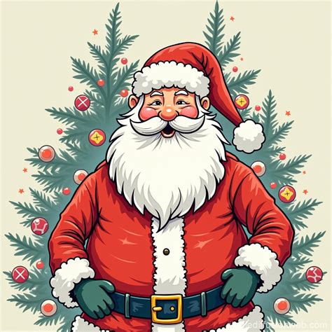 Santa Claus Amidst Medicines Stable Diffusion Online