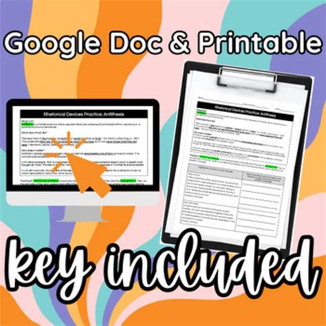 Antithesis Rhetorical Device Practice Passage Rhetorical Analysis