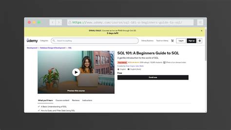 Stop Paying A Ridiculously High Price To Learn Sql Grab These Free Courses To Kickstart Your Sql