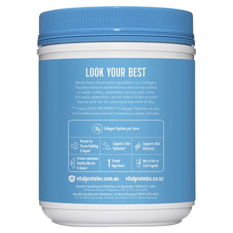 Buy Vital Proteins Collagen Peptides Powder Unflavoured 567g Exclusive