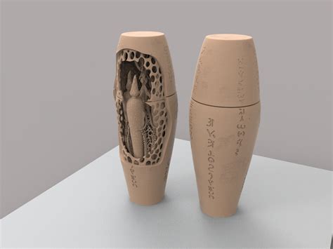Alien Pathogen Container Cgtrader