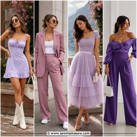 40 All Purple Outfit Ideas For A Bold Chic Look Sew Mama Sew
