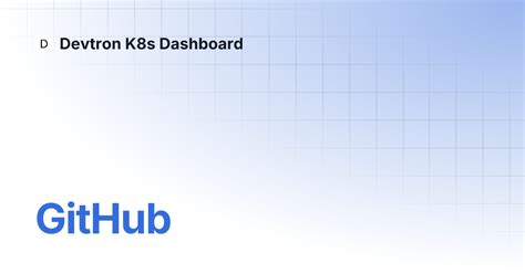 github devtron k8s dashboard