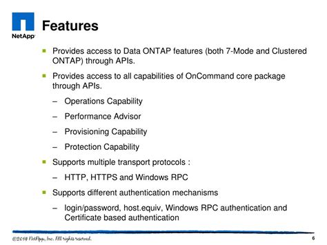 ppt netapp manageability sdk nmsdk 5 2 technical overview
