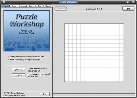 Crossword Puzzle Creator Software At Tristan Oflaherty Blog