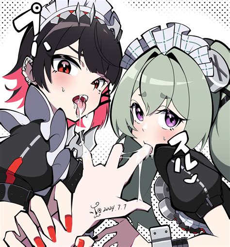 Ellen Joe And Corin Wickes Zenless Zone Zero Drawn By Qaq Danbooru