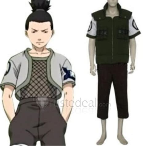 Naruto Shikamaru Nara Cosplay Costume Full Set