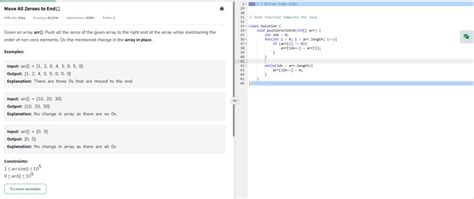 Gfg160 Geekstreak2024 Coding Problemsolving Geeksforgeeks Rajeswari G