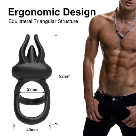 Вибрирующее кольцо на пенис для мужчин AliExpress
