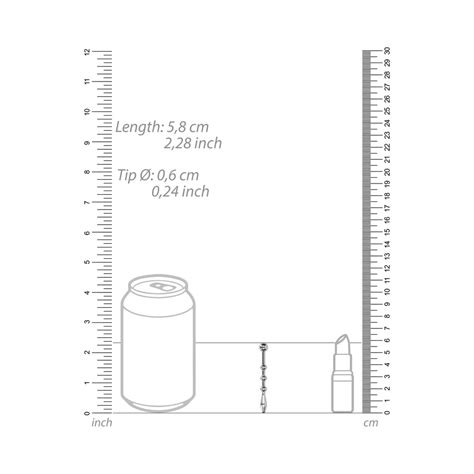 Ouch Urethral Sounding Metal Plug 6 Mm
