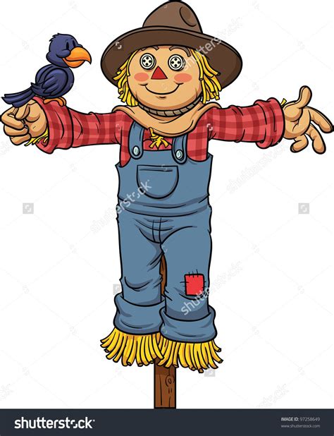 Female Scarecrow Cartoon
