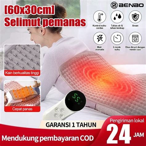 Jual Bantal Panas Terapi Kesehatan 80x40cm Heating Pad Alat Terapi