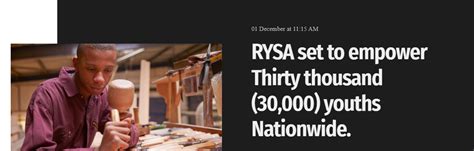 Rural Youth Skill Acquisition Programme For Nigerian Youths Receive