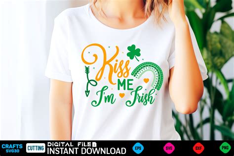 Kiss Me Im Irish Svg Graphic By Craftssvg30 · Creative Fabrica
