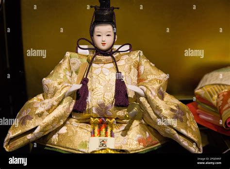 Japan Tokyo Dolls Puppets Kodomo No Hi Boys Festival Stock Photo