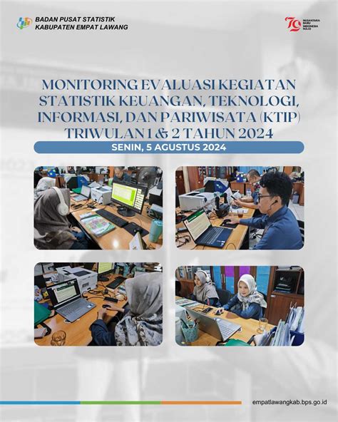 Monitoring And Evaluation Of Ktip Statistics Activities For The First