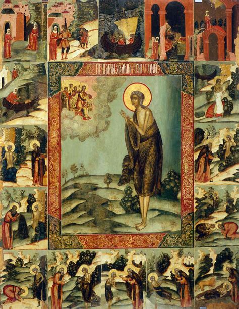 The Vita Icon Of St Mary Of Egypt St Mary Of Egypt Orthodox