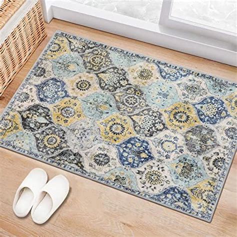 Lahome Moroccan Trellis Small Area Rug 2x3 Entry Rug Non