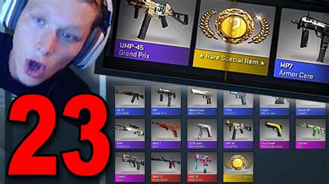 CS GO Case Opening Part UNBOXING A KNIFE CounterStrike Global Offensive YouTube