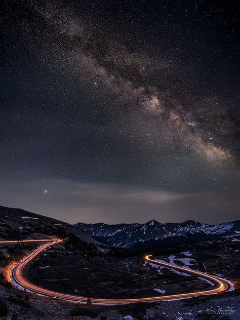 Milky Way From Top Of Cottonwood Pass Colorado Us Landscapeastro