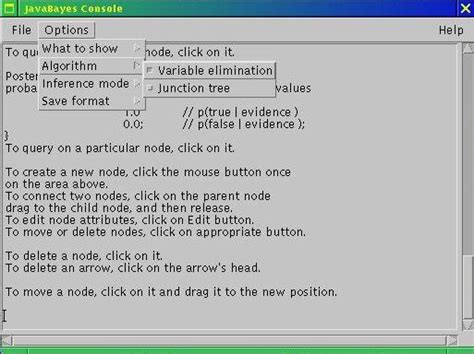 javabayes tutorial