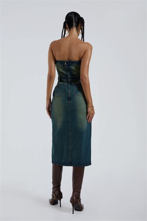 Liberty 2 In 1 Detachable Denim In Blue Jaded London