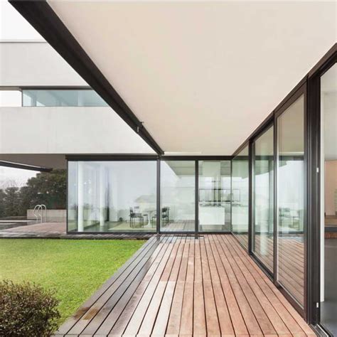 Supply Australian Standard Large Glass Panels Design Triple Glass