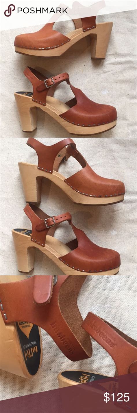 Swedish Toffel Hasbeens T Strap Clog Sandals Clog Sandals Clogs