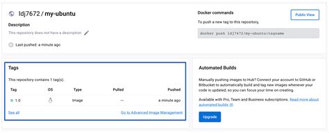 Docker 8 도커 Commit커밋 And Push푸시 컨테이너를 새로운 도커 이미지로 저장하고 레퍼지토리에