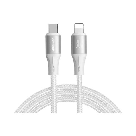 Joyroom Fast Charging Data Cable Type C To Lightning 30w 1m White S A9