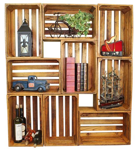 Wooden Crate Design Ideas How To Incorporate Wood Crates Into Decor