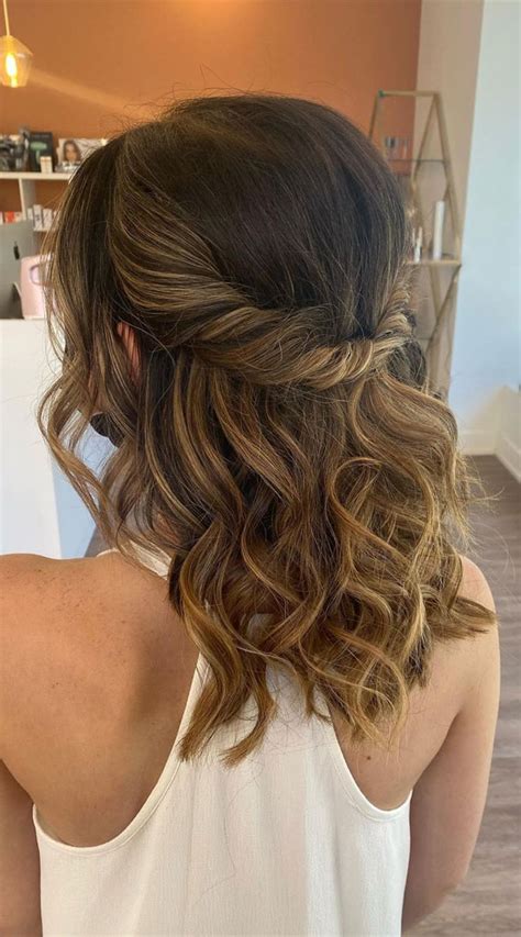 Shoulder Length Curly Hairstyles For Prom