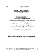 Mastering MCDB B Midterm Muscle Cardio And Immune System Course Hero