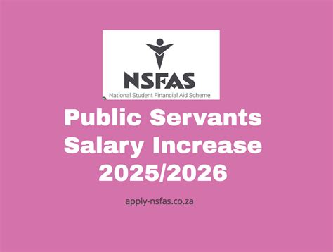 Public Servants Salary Increase 2025 2026 Za