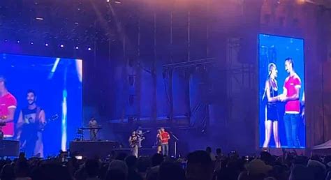 Interrumpe El Concierto De Camilo En Gran Canaria Para Pedirle Matrimonio