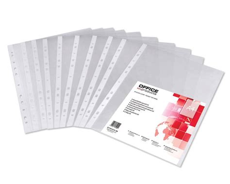 Koszulka Na Dokumenty Office Products Groszkowa A4 100 Szt Sklep
